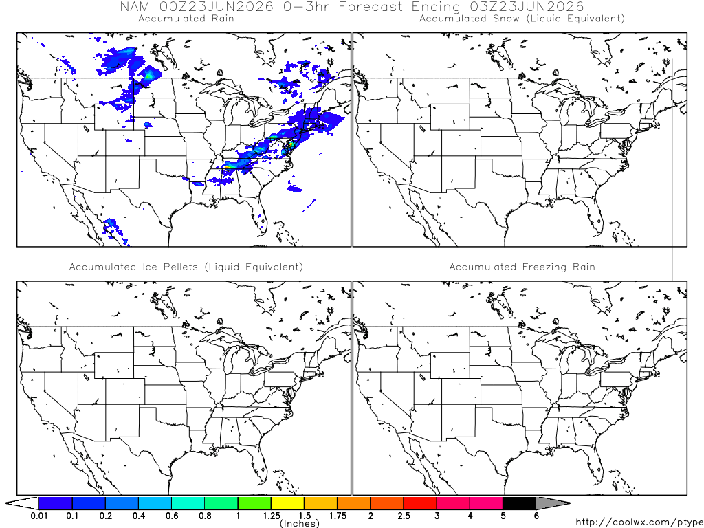00Z nam Contiguous United States Forecast Accumulated Precip Type:3hr ...